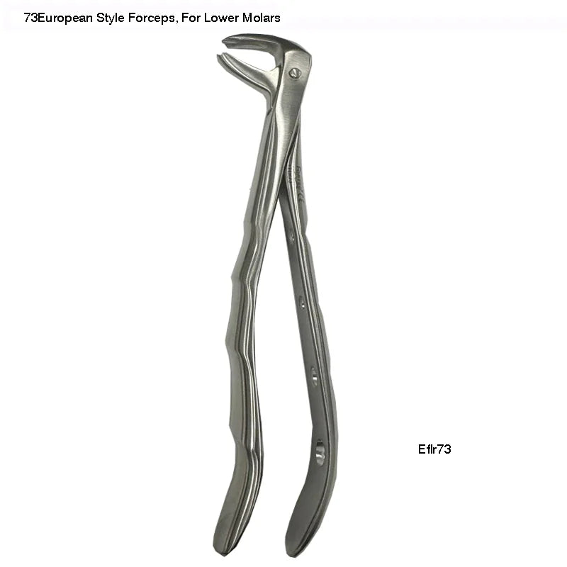 73 European Style Forceps, For Lower Molars– Fortec