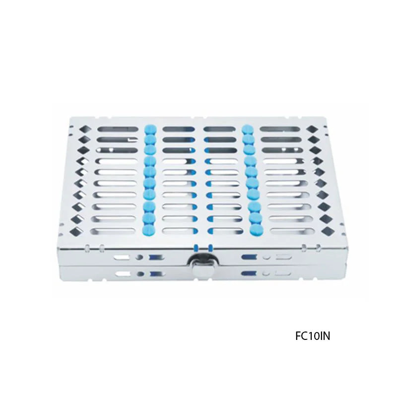 Classic series – 10 pc Hinged Instrument Cassette Tray