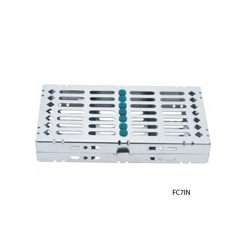 Classic series – 7 pc Hinged Instrument Cassette Tray– Fortec